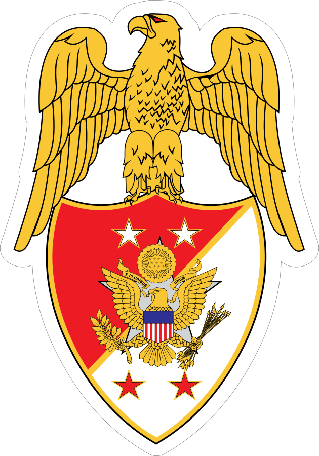 Army Aide Chief Of Army Staff Emblem Sticker