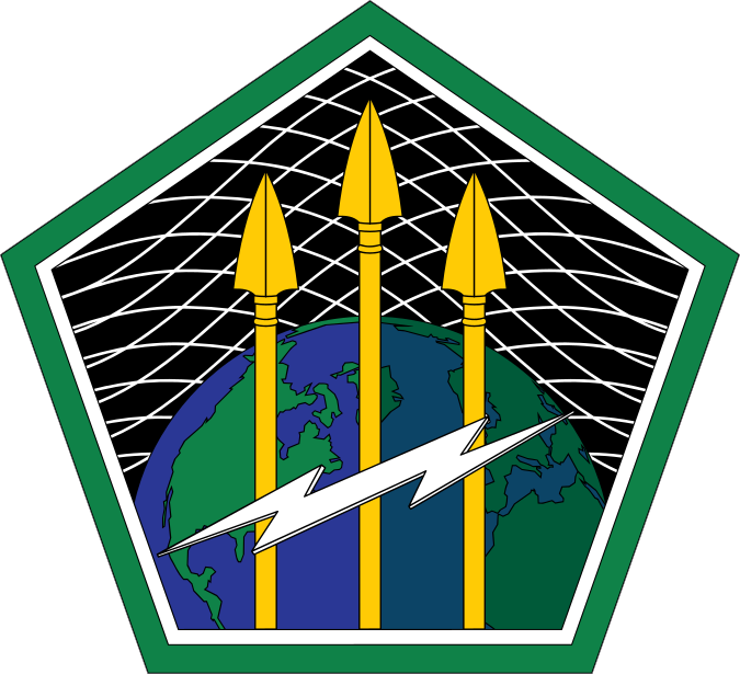 Army Emblem Cyber Command Sticker