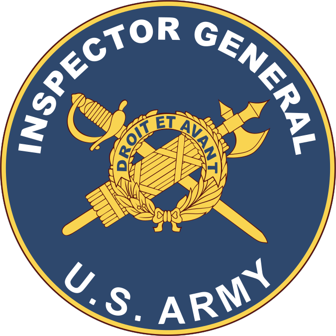 Army Inspector General 3 Sticker Shipped Fast & Free!