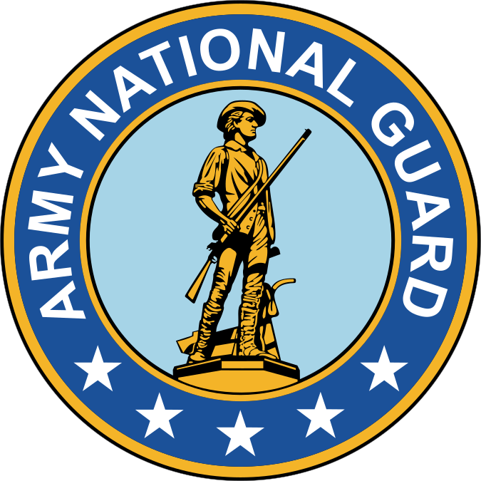 Army National Guard Seal Sticker - 50+ Color Options!