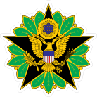 Army Staff Identification Badge Sticker Shipped Fast & Free!