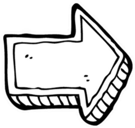Arrow Drawing Sticker