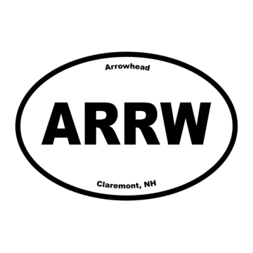 Arrowhead Oval Sticker