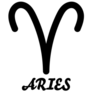 Astrological Sign Aries Sticker