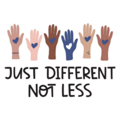 Autism Awareness "Just Different, Not Less" Sticker