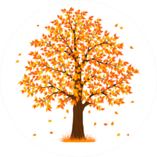 Autumn Stickers & Decals | Fall Leaf Stickers | Car Stickers