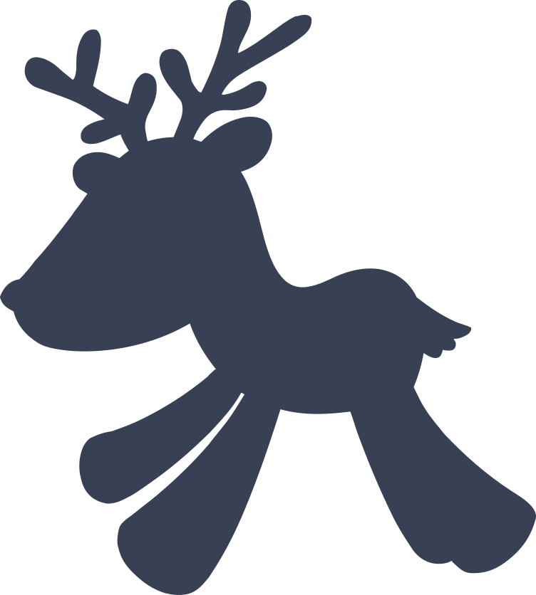 Baby Buck Sticker - 50+ Colors!