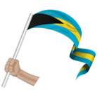 Bahamas Fabric Sticker