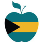Bahamas Flag Apple Sticker