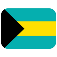 Bahamas Flag Icon Sticker