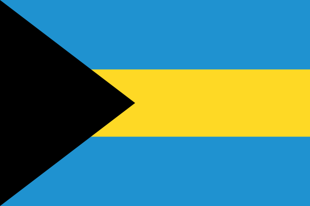 Bahamas Flag Sticker Shipped Fast & Free!