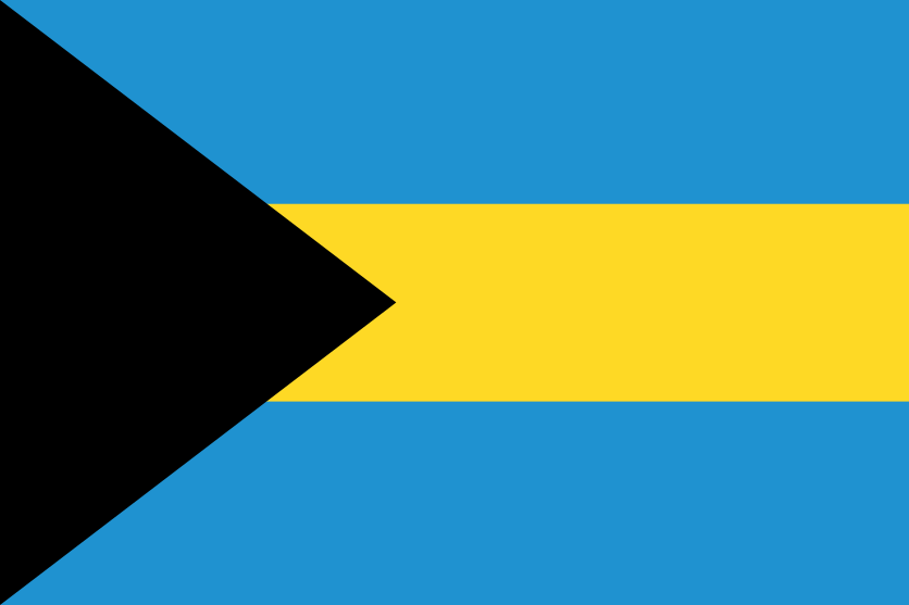 Bahamas Flag Sticker Shipped Fast & Free!