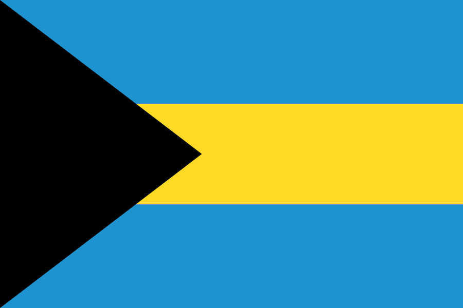 Bahamas Flag Sticker Shipped Fast & Free!