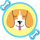 Beagle Bone Icon Sticker