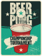 Beer Pong Champion Sticker