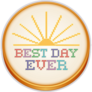 Best Day Needlepoint Sticker