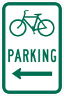 Bicycle Parking Sticker Shipped Fast & Free!