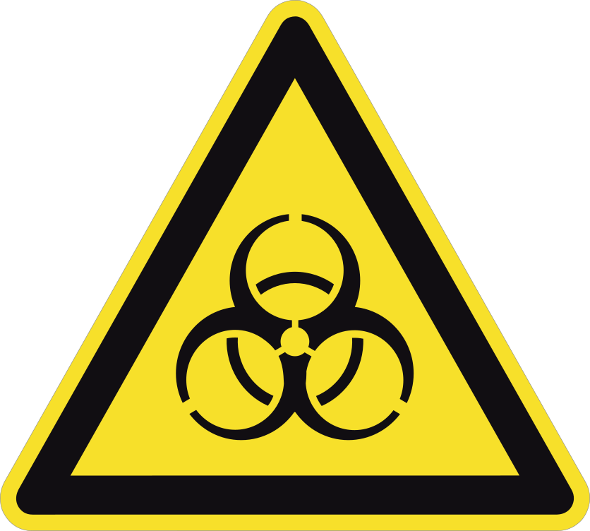 Vibrant, High-Quality Biohazard Sign Magnets