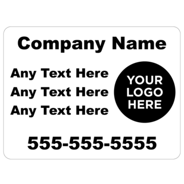 Design Your Own Blank Car Magnet Template | Car Stickers
