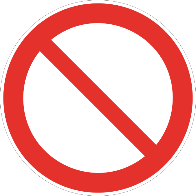 Blank No Sign Sticker Shipped Fast & Free!