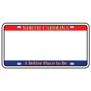 North Carolina Car Stickers and Decals