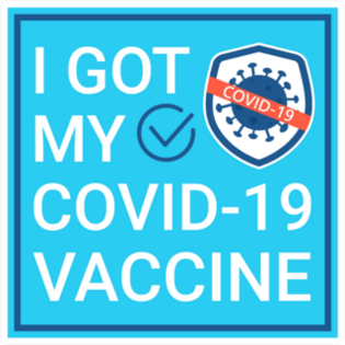 Covid-19 Vaccine Car Stickers and Decals