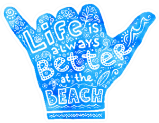 Shaka Sign Car Stickers & Decals – Customizable Vinyl Stickers