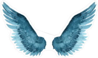 Artistic Wing Car Stickers & Decals