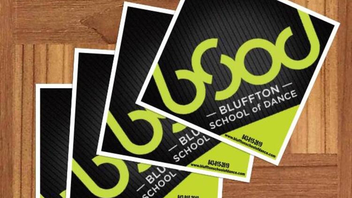 Custom Square Stickers - Vibrant, Multi-Color Vinyl Print