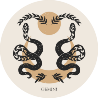 Gemini Zodiac & Astrology Stickers & Car Decals