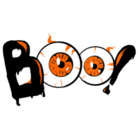 Boo Eyes Sticker