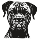 Boxer Expression Sticker