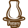 Brown Pottery Logo Sticker
