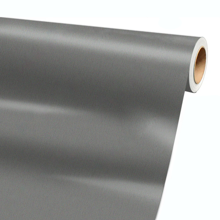 3M Brushed Steel Car Wrap Vinyl
