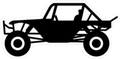 Buggy Car Sticker