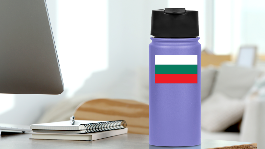 Vibrant, High-Quality Bulgaria Flag Stickers