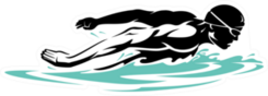 Butterfly Swimmer Sticker