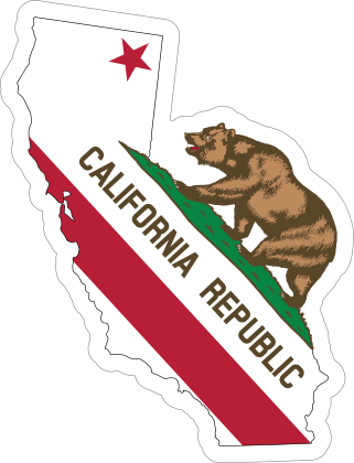 U.S. State Flag Car Stickers & Decals