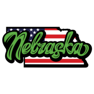 Nebraska State Stickers and Decals | Free Shipping
