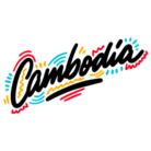 Cambodia Lettering Sticker