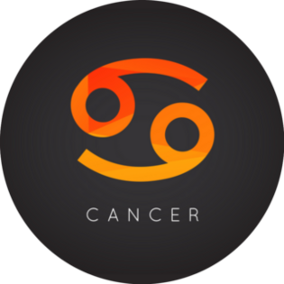 Cancer Zodiac & Astrology Stickers & Car Decals