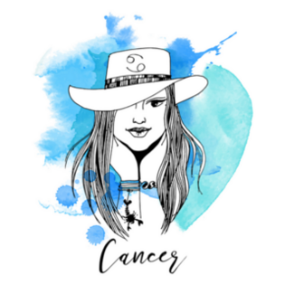 Cancer Zodiac & Astrology Stickers & Car Decals