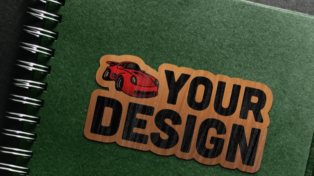 Full-Color Custom Wood Stickers - Free Shipping!