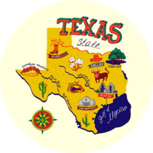 Texas Car Stickers & Decals