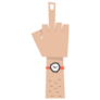 Cartoon Middle Finger Sticker