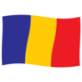 Chad Flag Curved Sticker