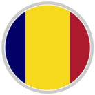 Chad Flags Icon Set Sticker