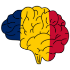 Chad Map Brain Sticker