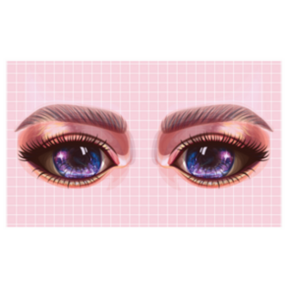 Customizable Eye Car Stickers & Decals