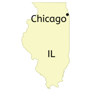 Illinois Car Stickers and Decals